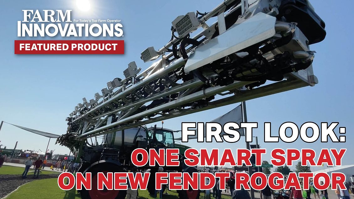 [Video] First Look: One Smart Spray on New Fendt Rogator