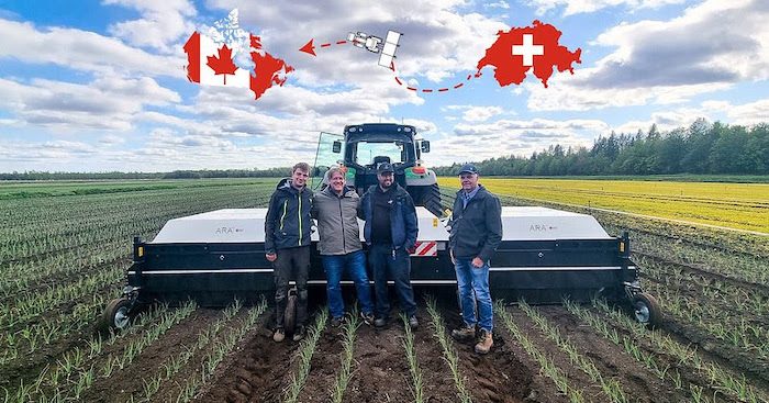 Ecorobotix Kicks off North American Sales of Precision Sprayer