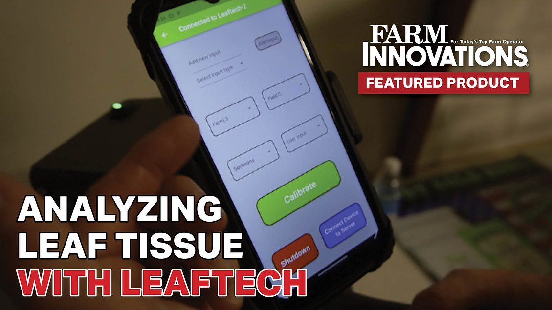 [Video] Analyzing Leaf Tissue with LeafTech