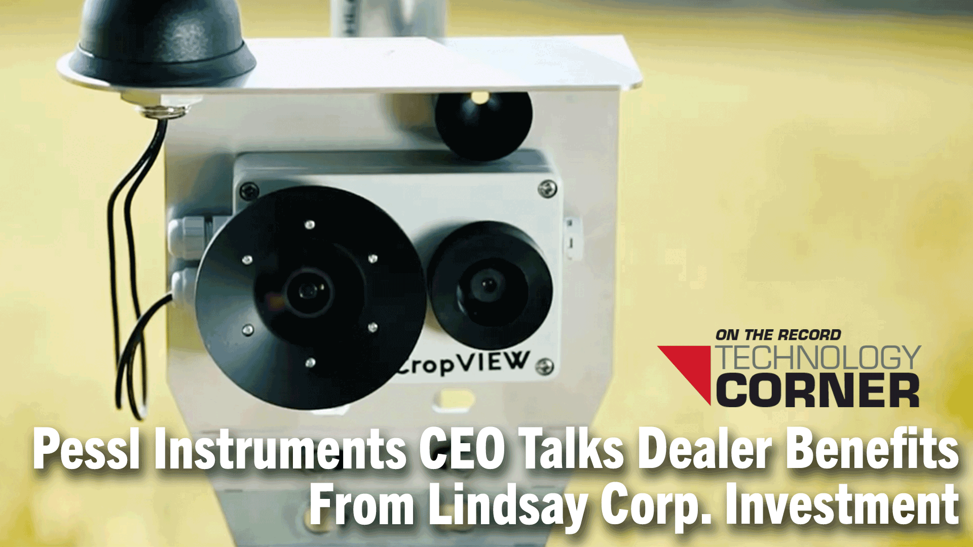 Pessl Instruments CEO Talks Dealer Benefits From Lindsay Corp. Investment