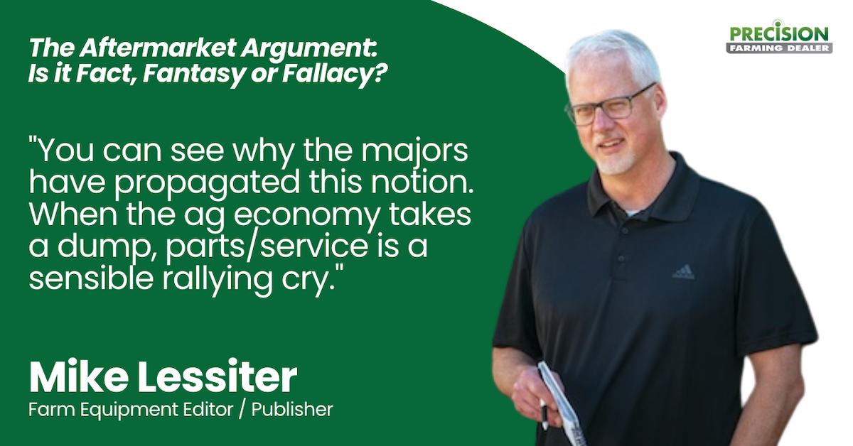 The Aftermarket Argument: Is it Fact, Fantasy or Fallacy?