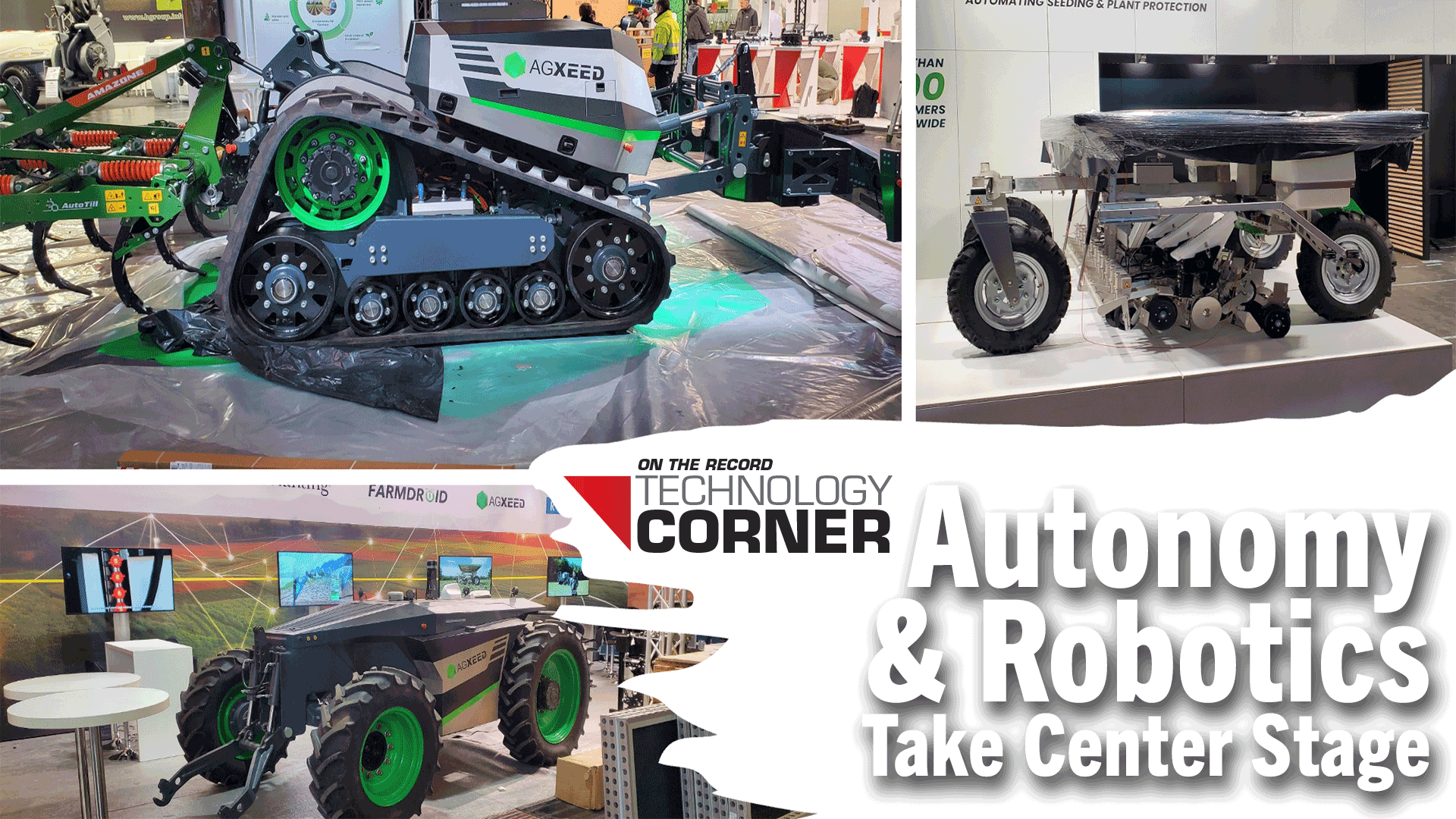 [Technology Corner] Autonomy & Robotics Take Center Stage
