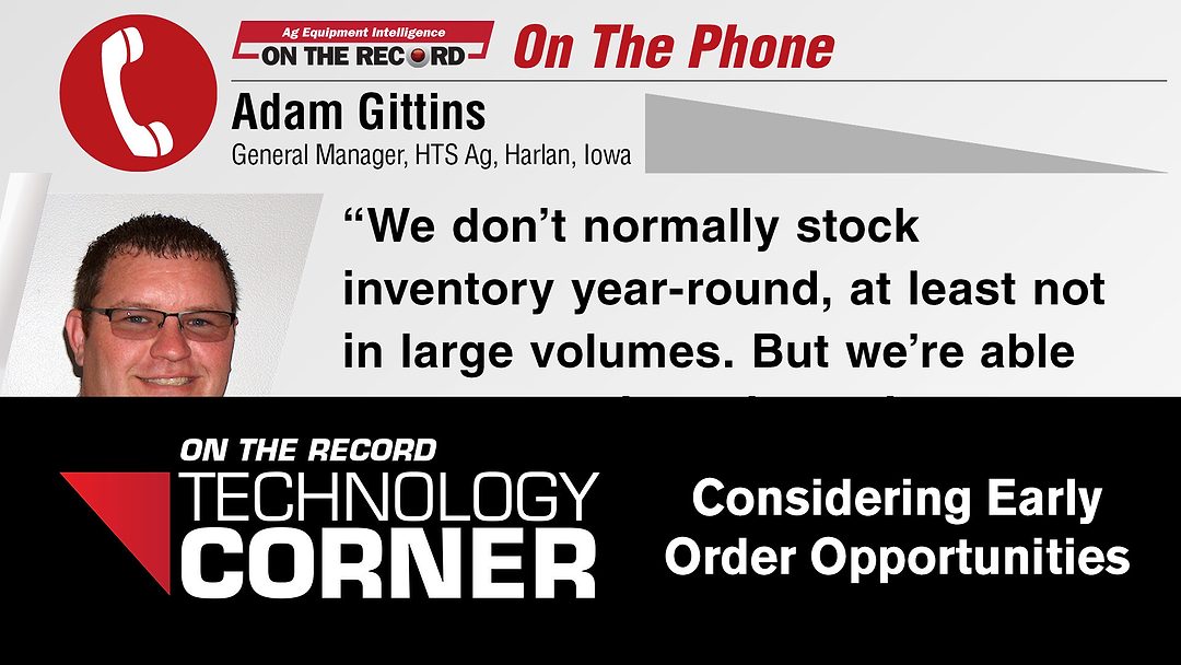 [Technology Corner] Considering Early Order Opportunities