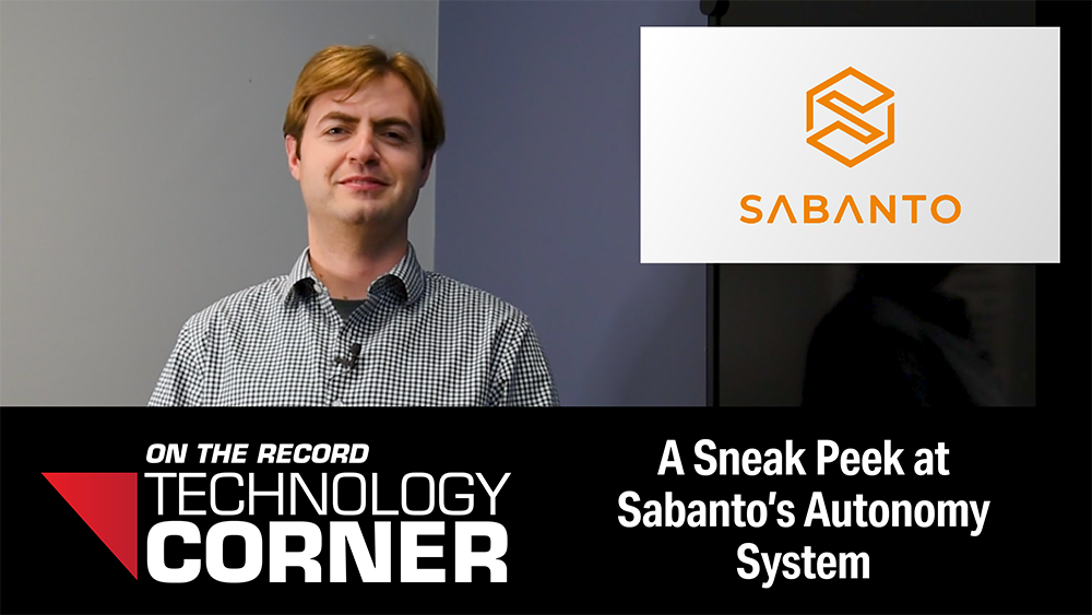 [Technology Corner] A Sneak Peek at Sabanto’s Autonomy System
