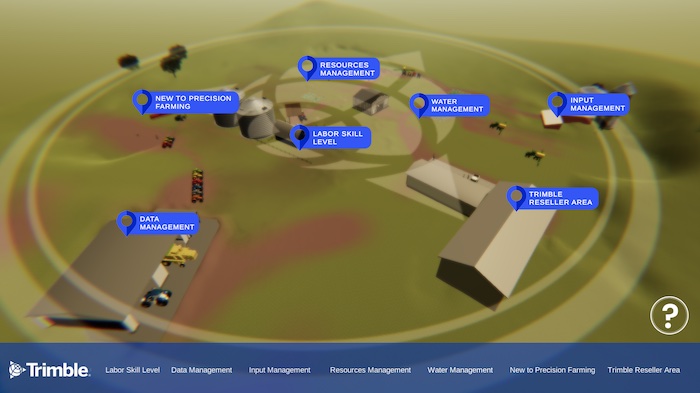 Trimble's Interactive Virtual Farm Demonstrates Precision Agriculture ...