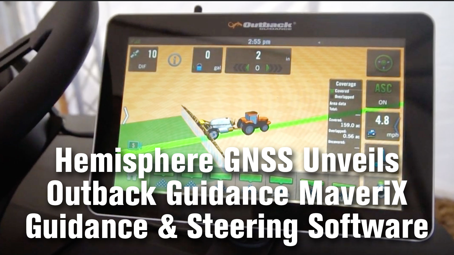 Hemisphere GNSS Unveils Outback Guidance MaveriX Guidance & Steering ...